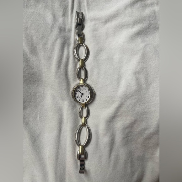 Brighton | Jewelry | Brighton Bracelet Watch Alta Clasp Design Silver ...